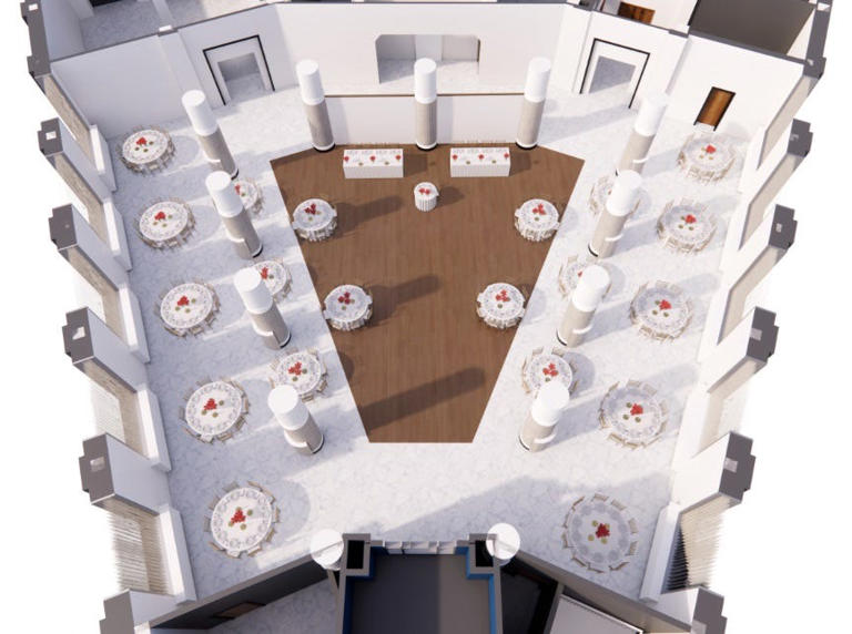 Tangier to redevelop Goodyear Bank as new banquet hall at East End in Akron