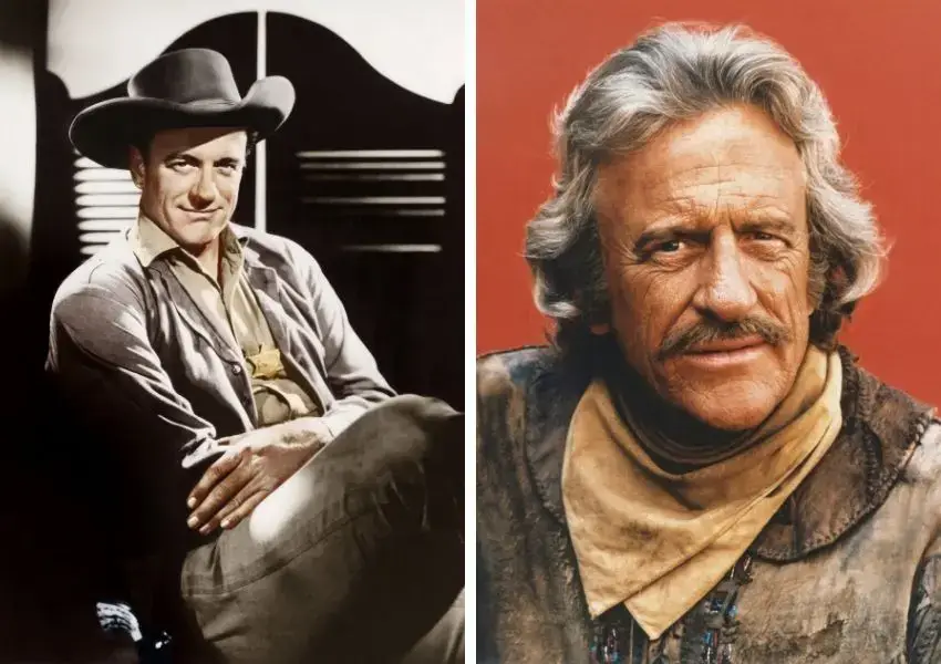 The Cast Of ‘Gunsmoke’ Then And Now