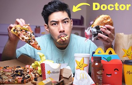 Doctor's 30-day junk food experiment reveals shocking effect on body