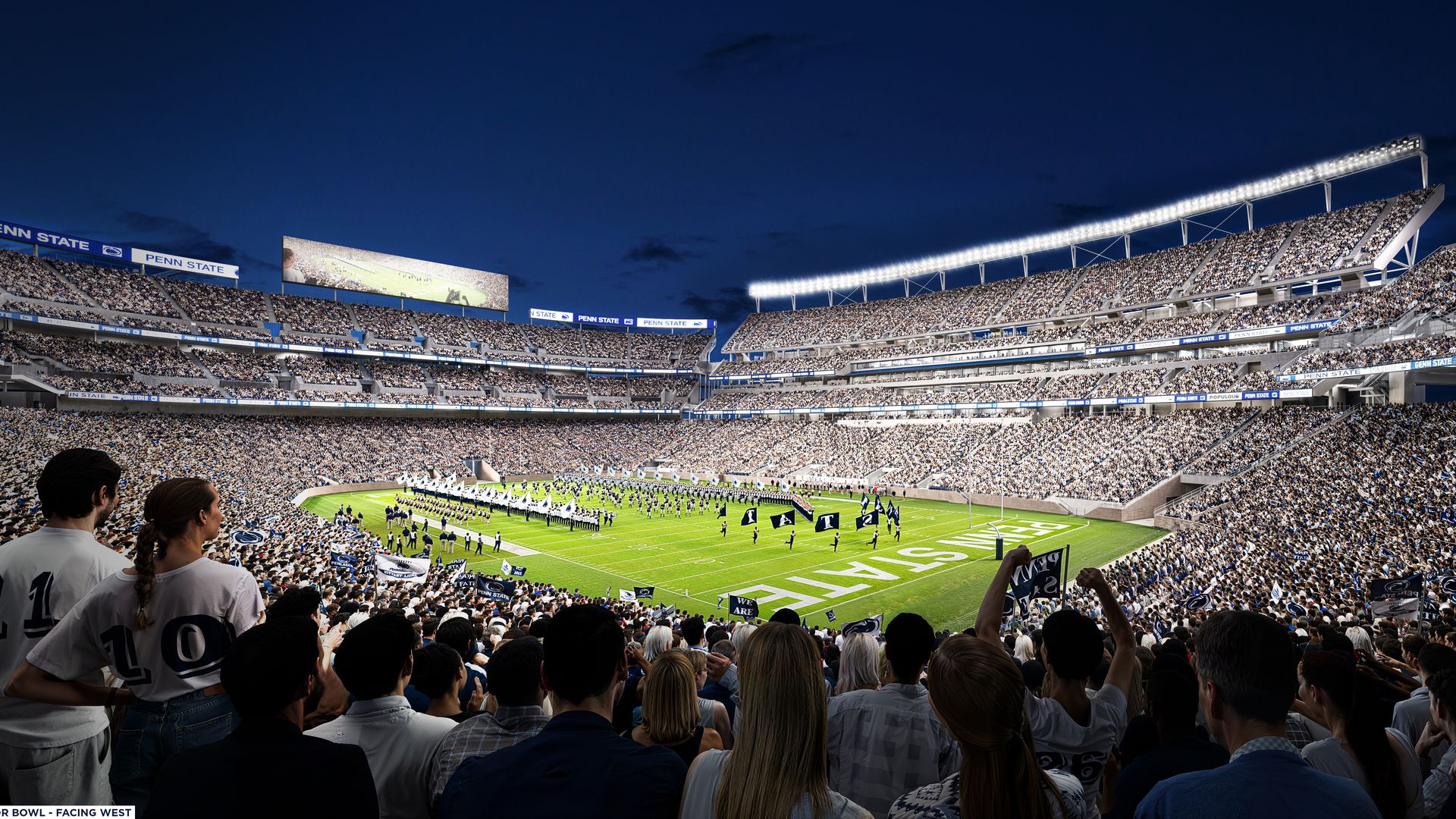 Penn State Shares Updates on Beaver Stadium Revitilization