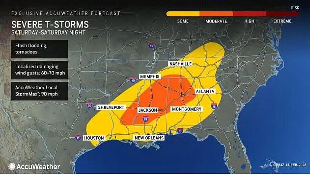Travel warnings as winter storm is set to unleash up to 6ft of snow