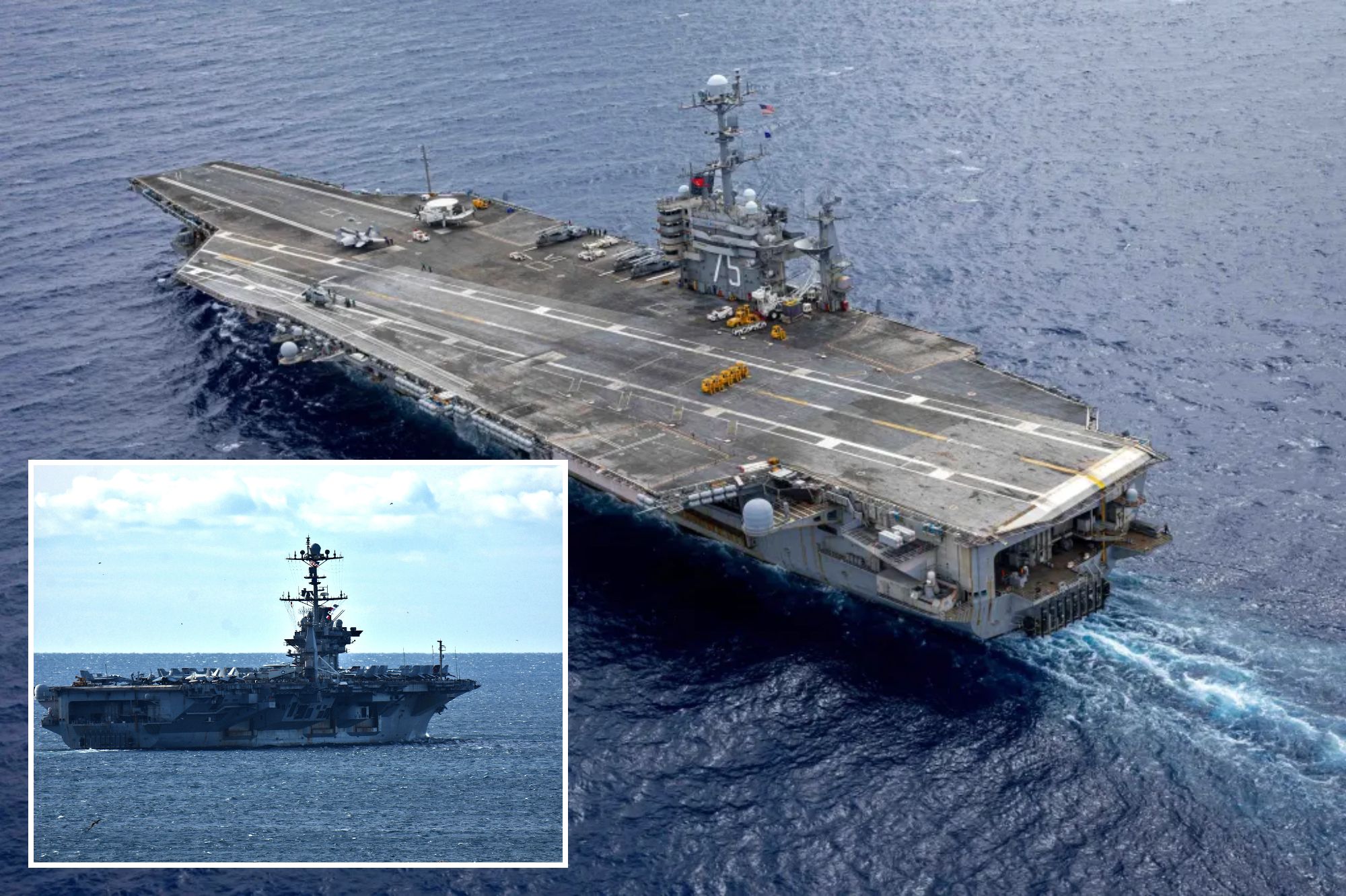 USS Harry S. Truman aircraft carrier involved in collision with ...