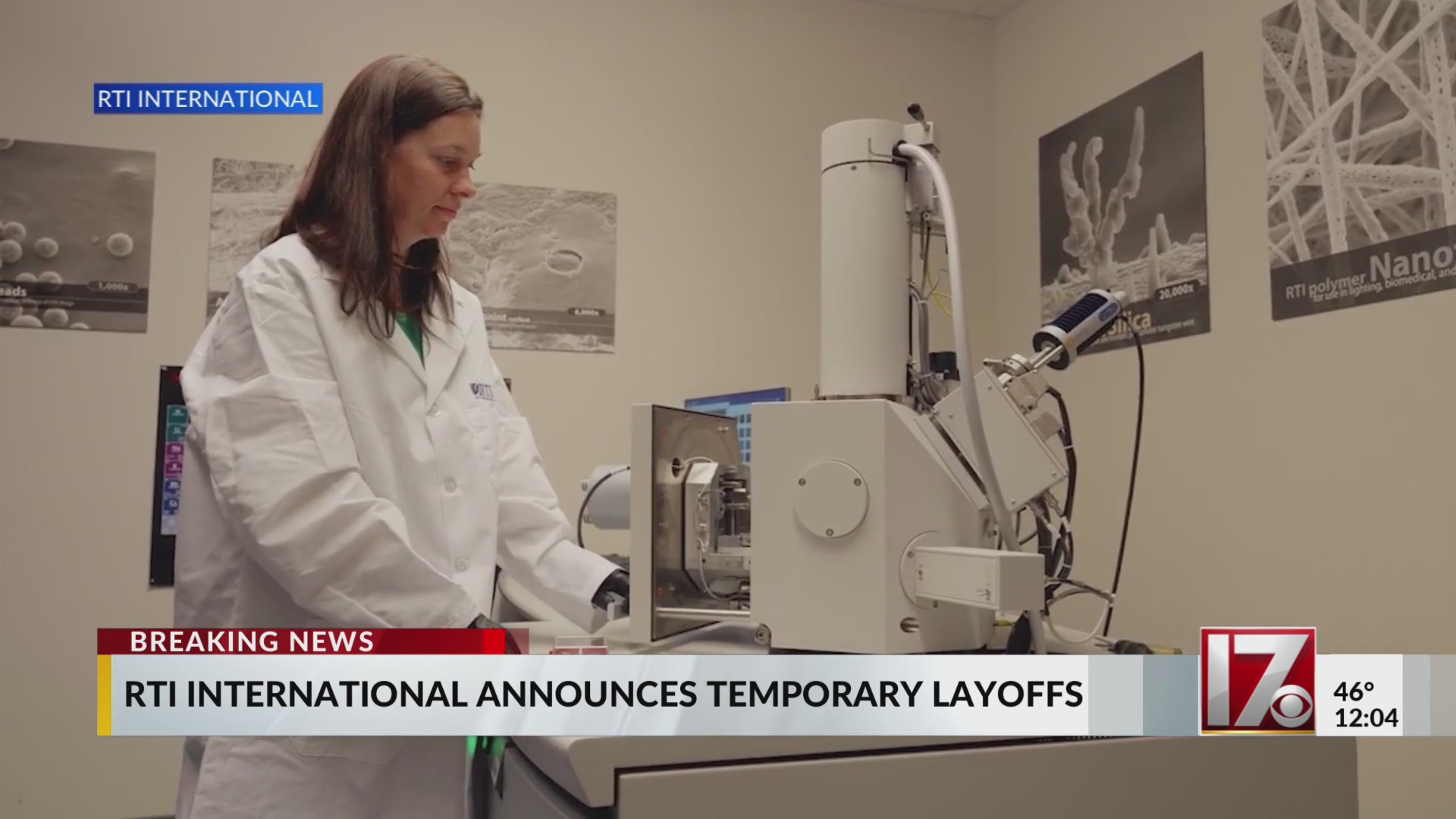 RTI International announced temporary layoffs