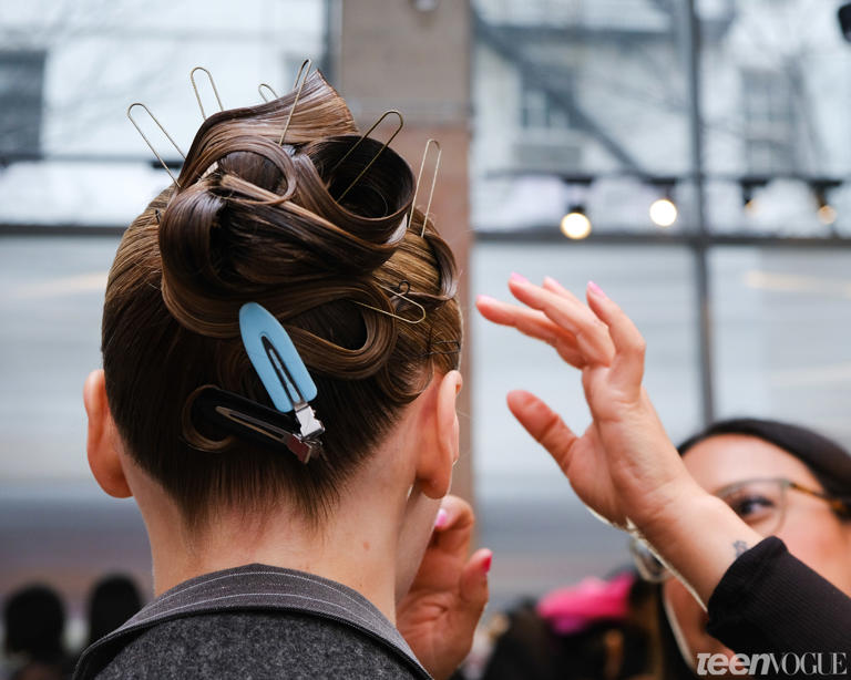 Maximalism and Messy Hair: Beauty Trends We Saw Backstage At New York ...