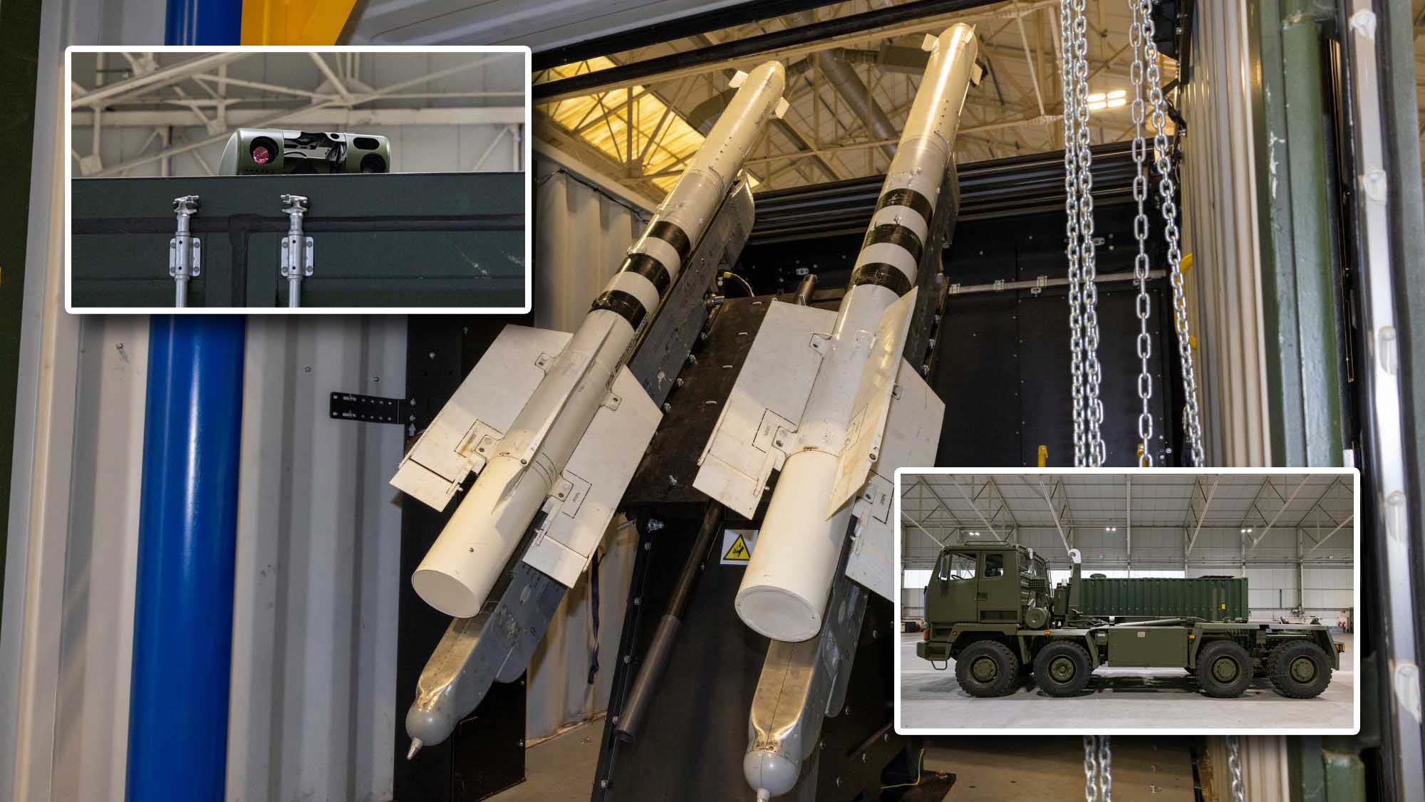 First Pictures of UK Developed R-73 Compatible Gravehawk Surface to Air ...