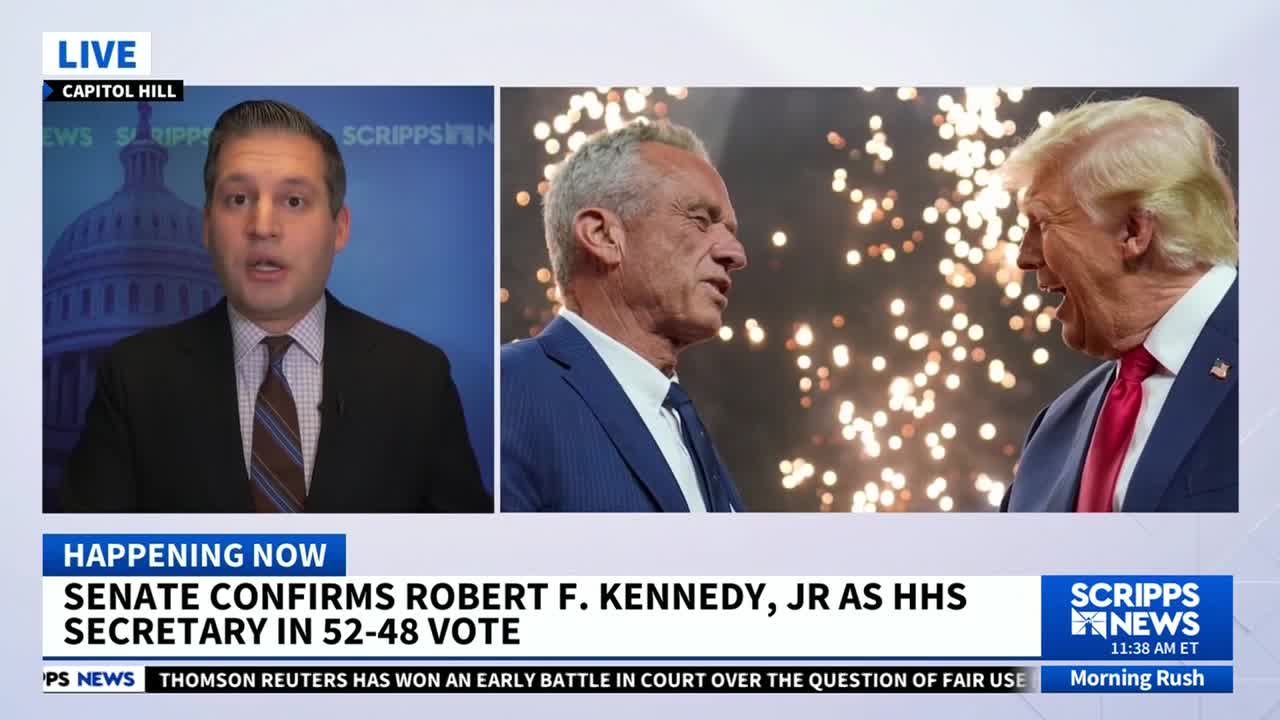 RFK Jr. confirmed as health sec., despite McConnell's 'no' vote