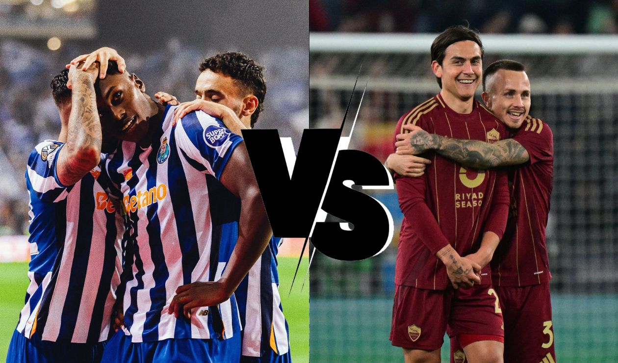 A qué hora y cómo VER EN VIVO Porto vs Roma este 13 de febrero