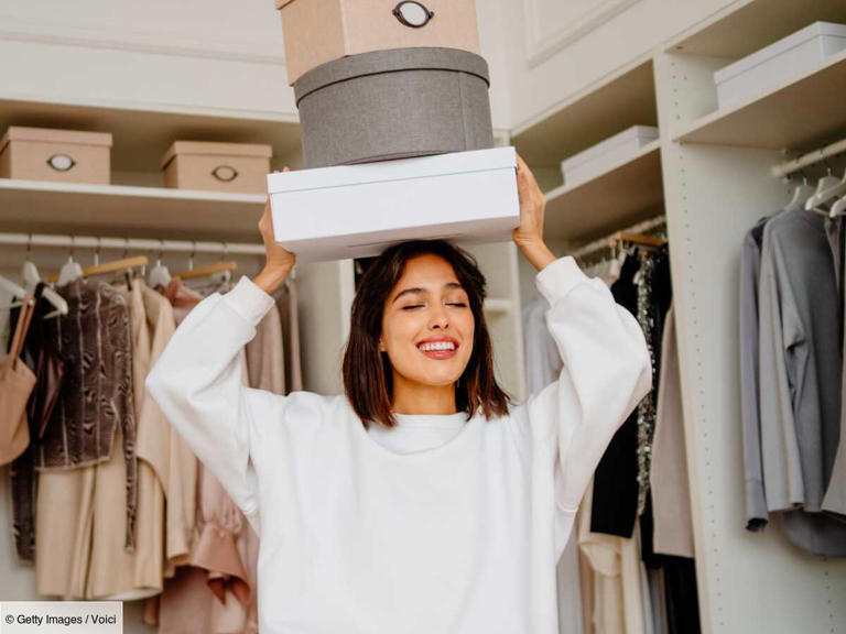 8 astuces de rangement pour faire de la place dans votre dressing en ... 8 astuces de rangement pour faire de la place dans votre dressing en ...