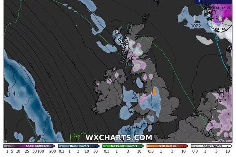 Weather maps turn orange as rare freezing rain that's dangerous for ...