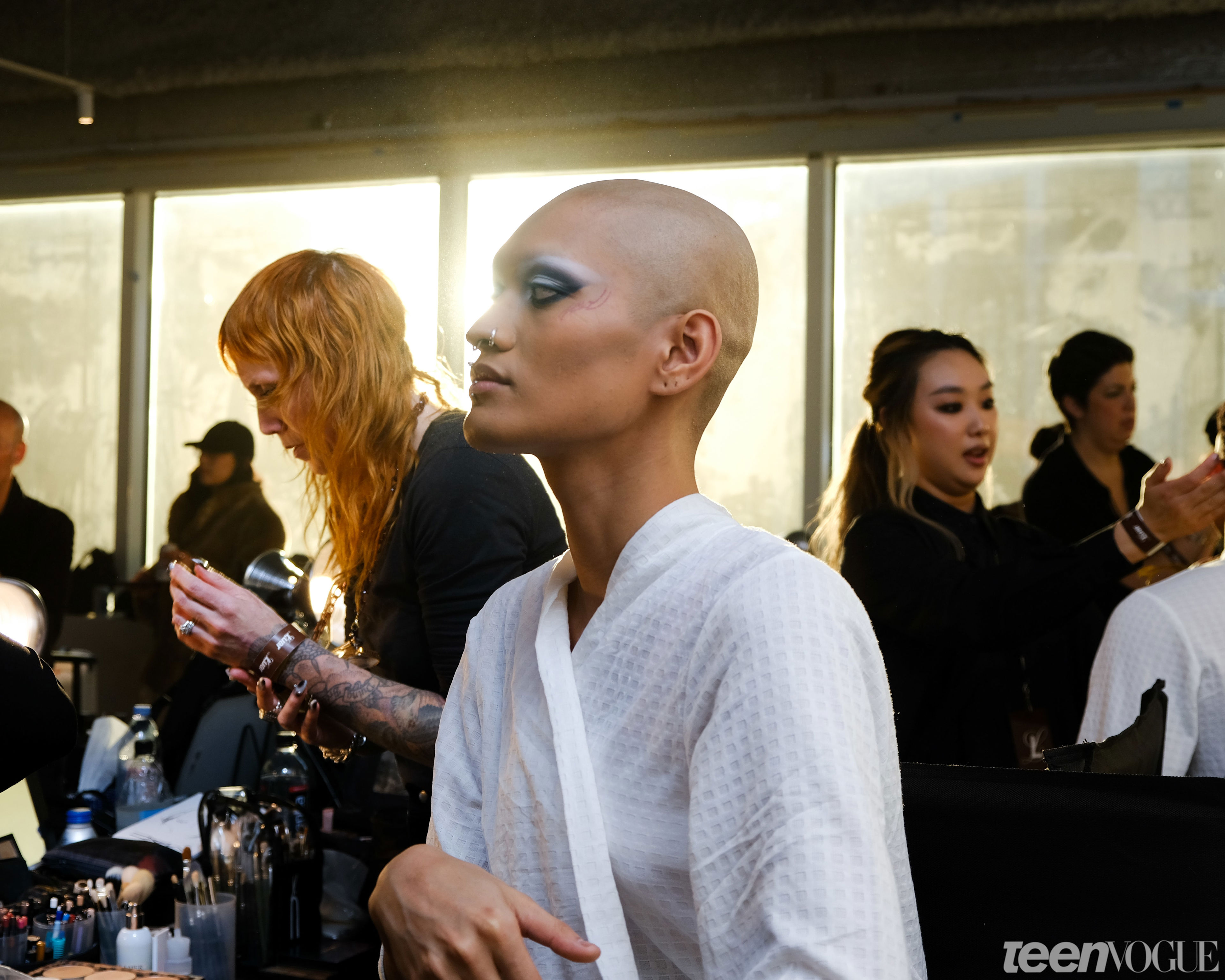 Maximalism and Messy Hair: Beauty Trends We Saw Backstage At New York ...