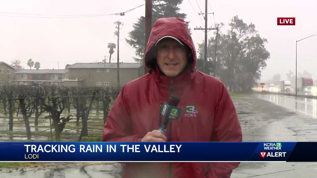 'I am now soaked': Reporter Mike Teselle shares how heavy Northern ...