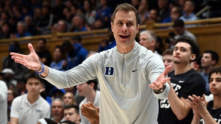 Duke head basketball coach Jon Scheyer not satisfied after Cooper Flagg ...