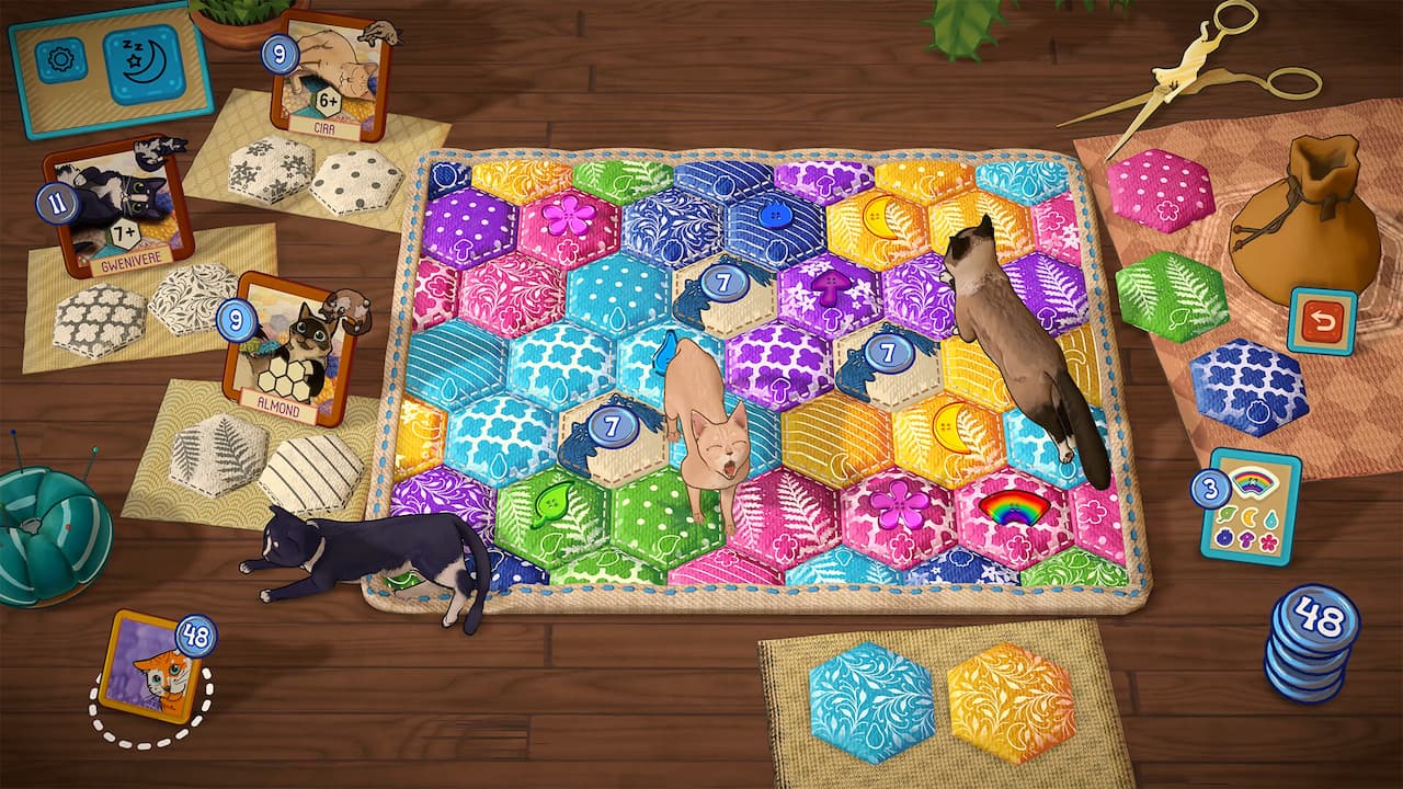 Cosy puzzle game Quilts and Cats of Calico is now available on ...