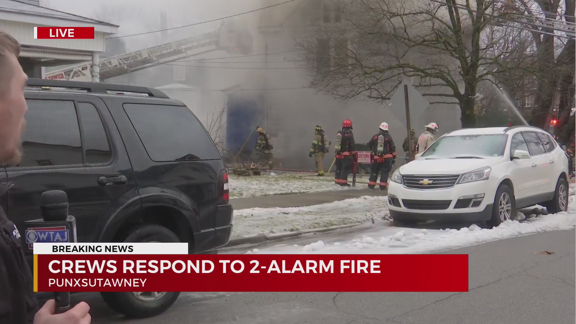 Firefighters sent to 2nd alarm fire in Punxsutawney