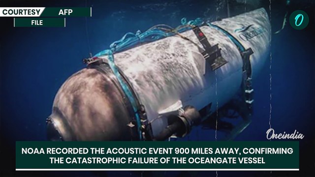 Chilling Audio Reveals Titan Sub Implosion, US Coast Guard Confirms ...