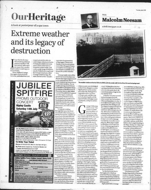 Harrogate Heritage: A topical look back at extreme weather and its ...