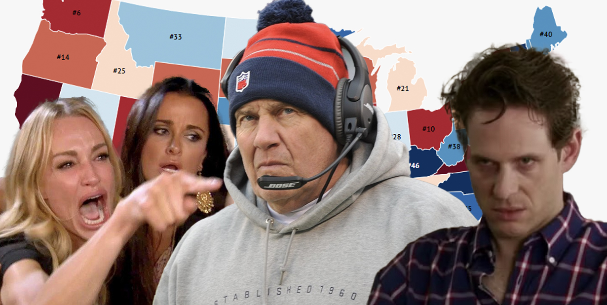 Ranking The Rudest States In America, According To Data