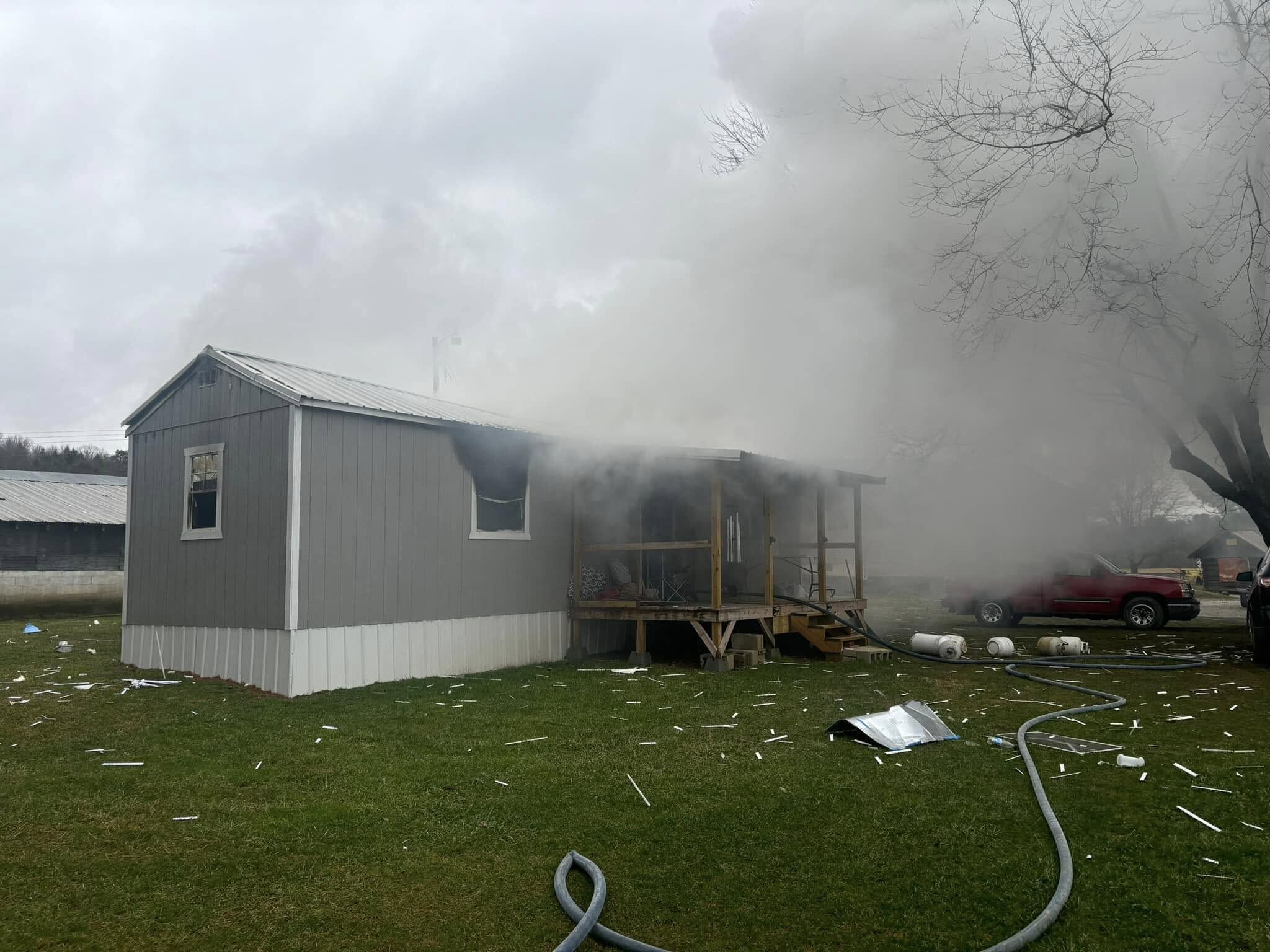 Kentucky woman suffers severe burns after home explosion