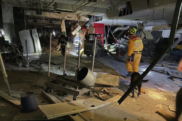 Gas explosion at Taiwan food court kills 4 and injures 26