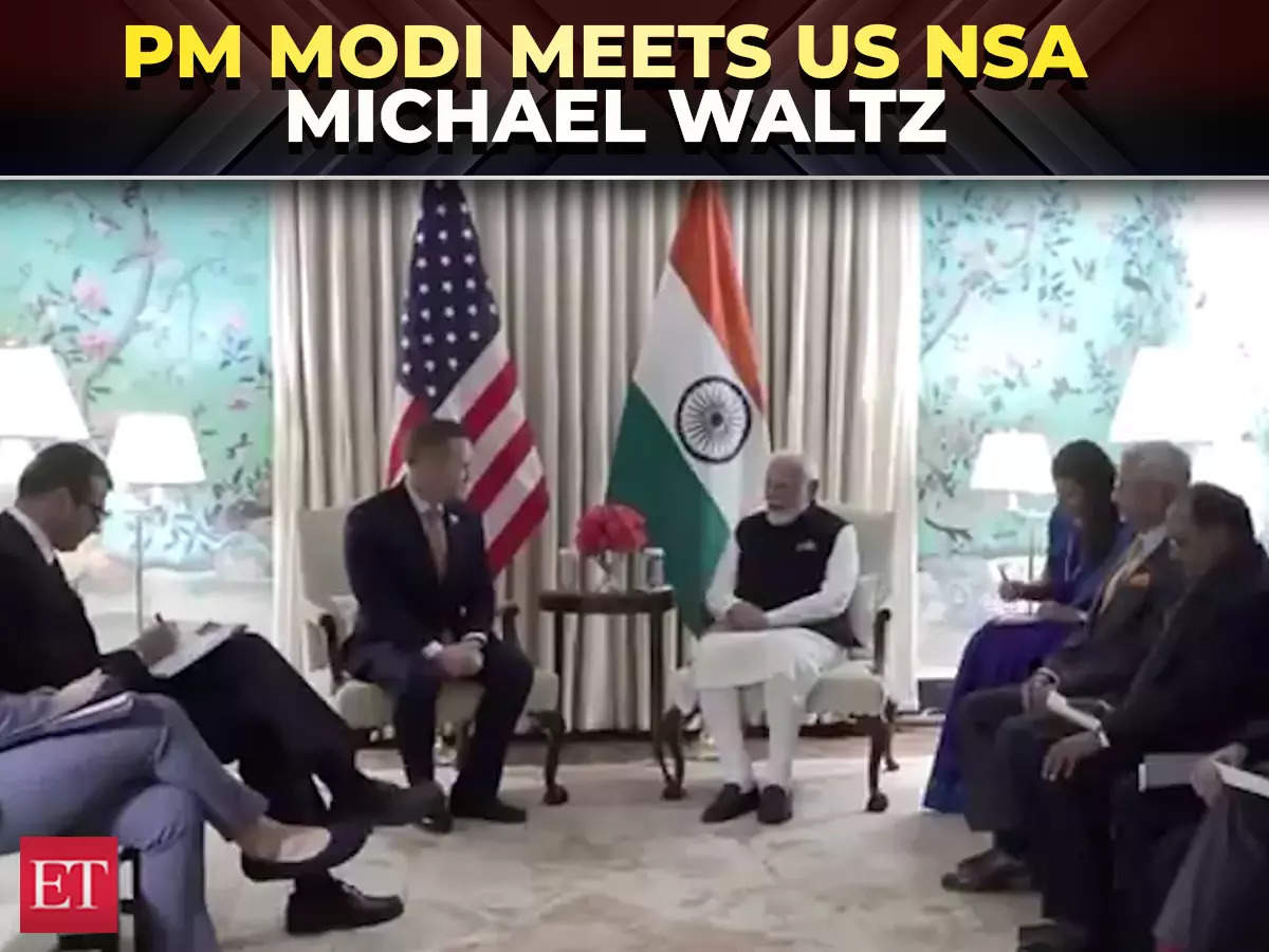 PM Modi, US NSA Michael Waltz hold bilateral talks at Blair House