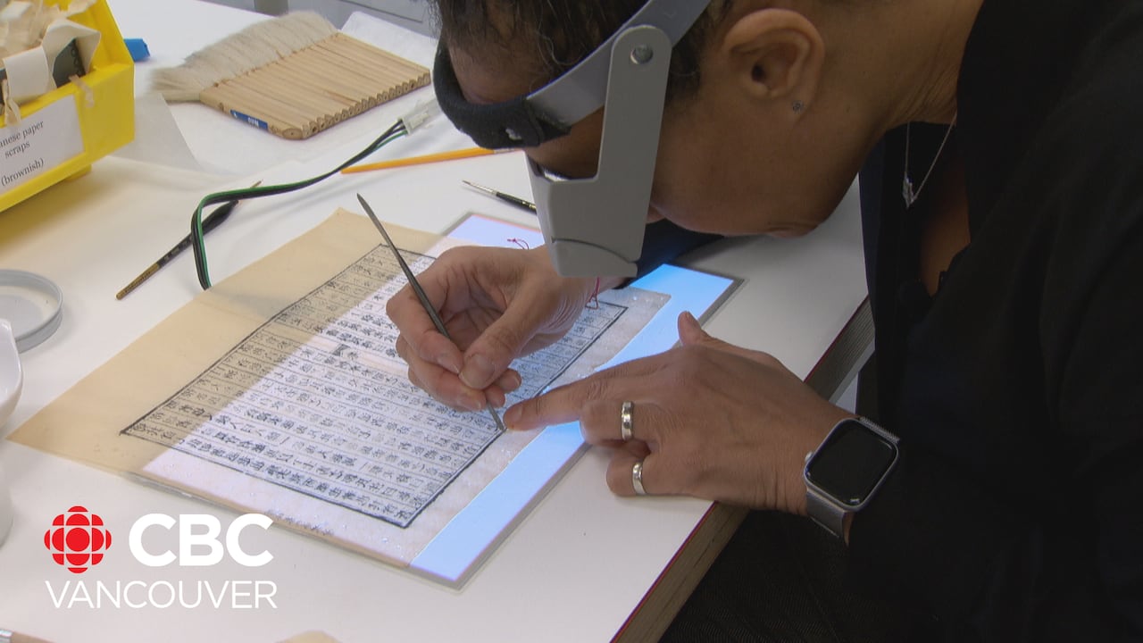 UBC conservator protects and repairs rare books to keep history alive