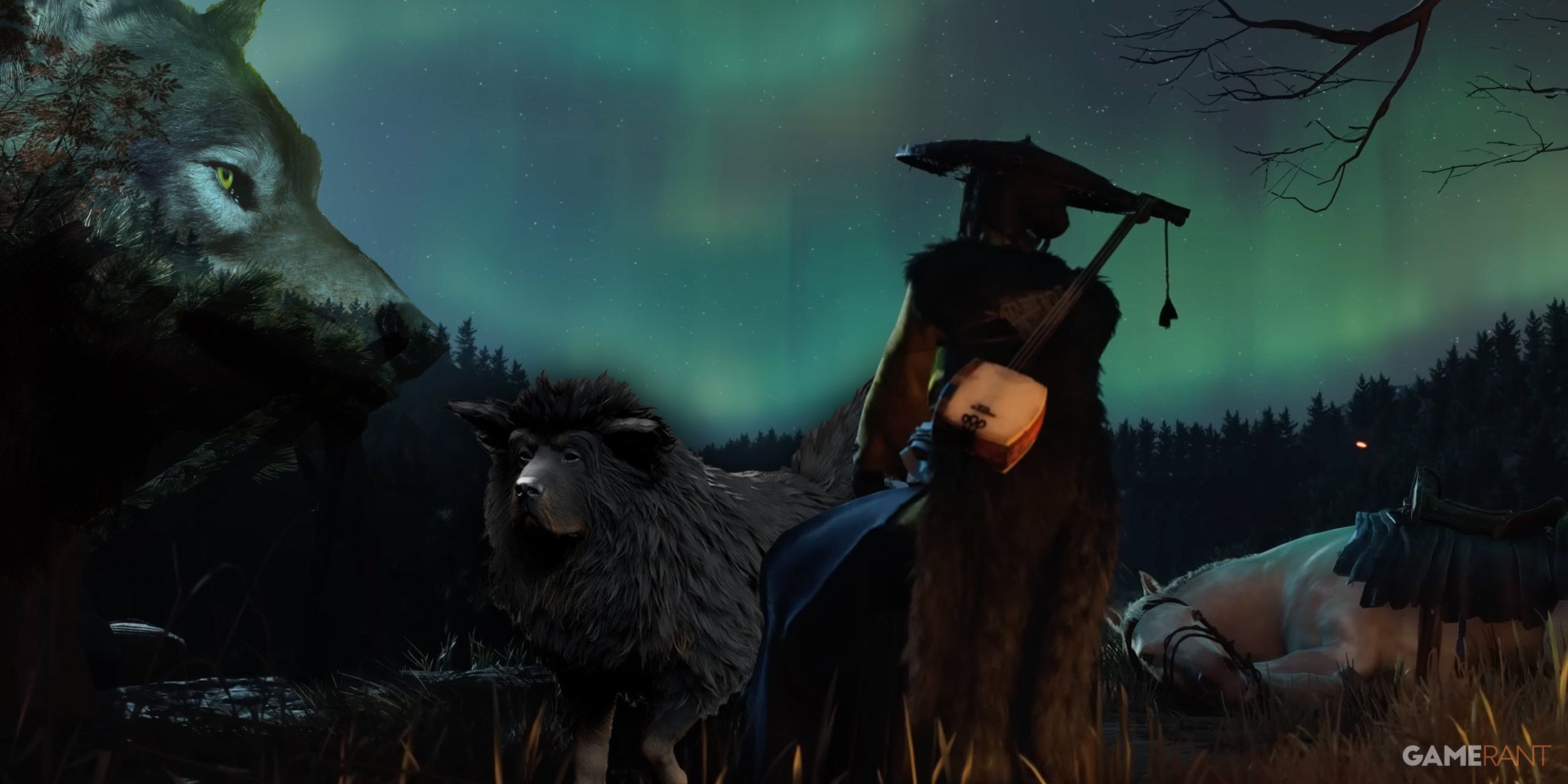 Ghost of Yotei's Wolf Companion Could Be a Great Extension of Tsushima