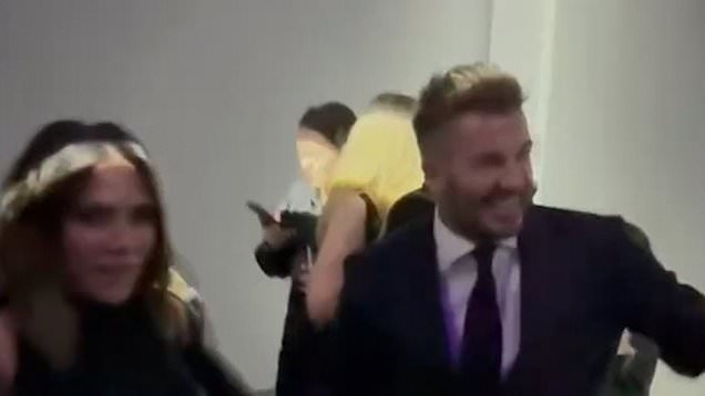 Beckhams dance together in adorable family moment