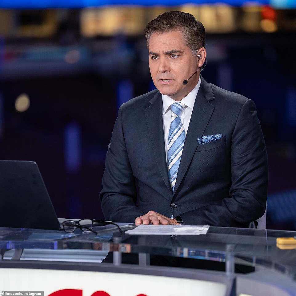 Jim Acosta reignites fued with Donald Trump over DC plane crash