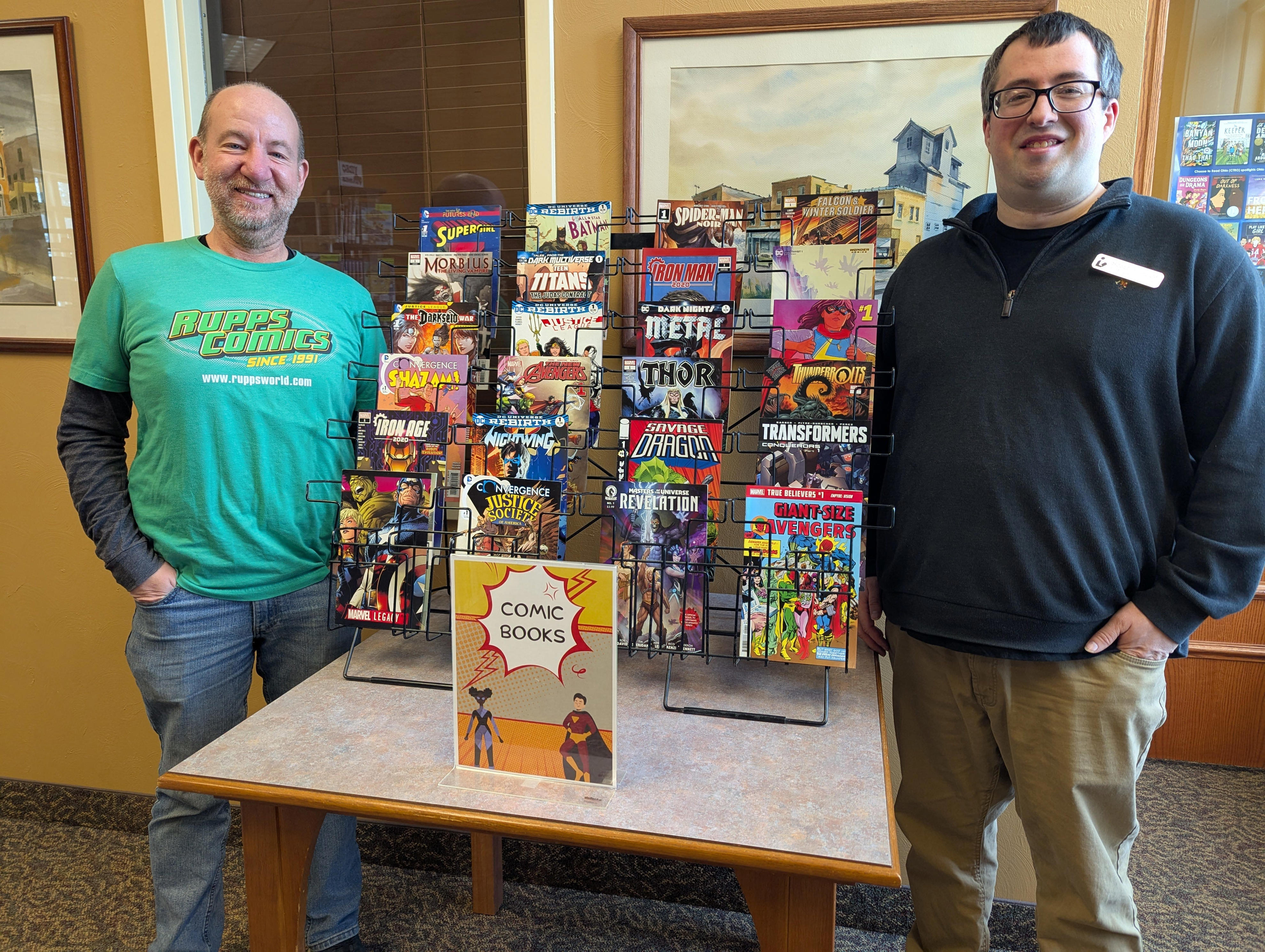 Super fun starts at new Clyde library comic book club