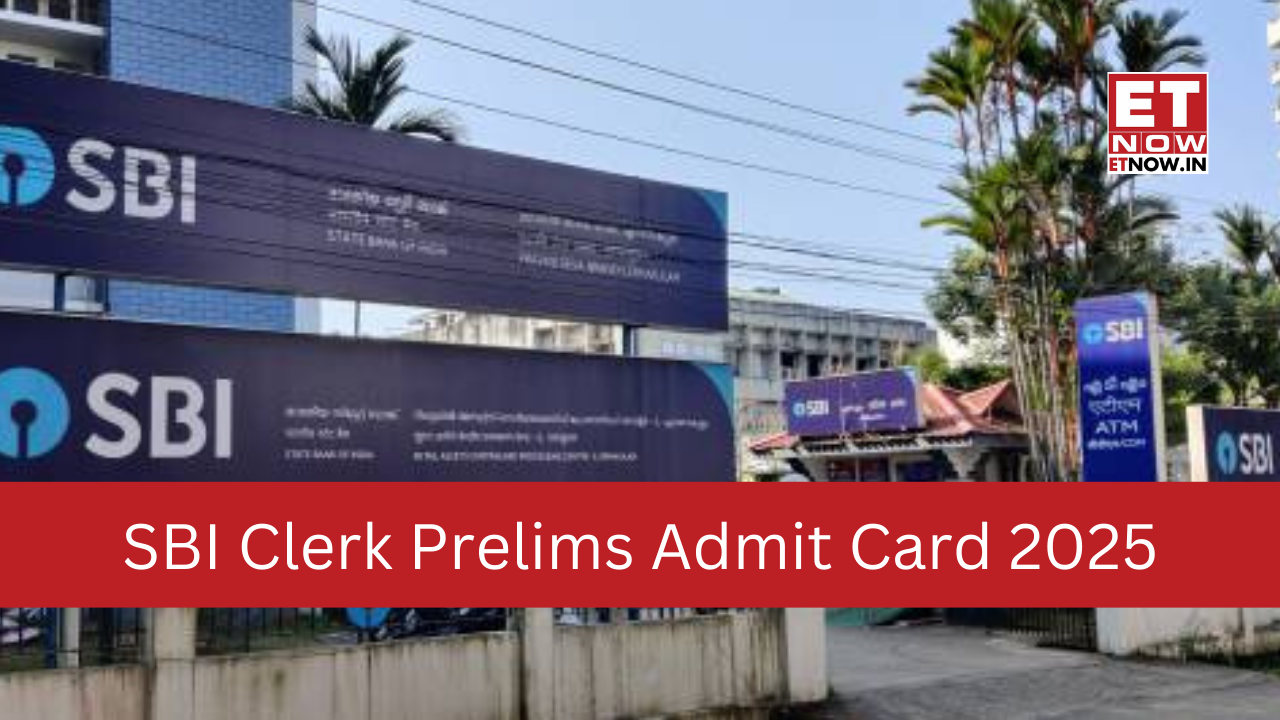 SBI Clerk Prelims admit card 2025 PDF at sbi.co.in; Check SBI Clerk ...
