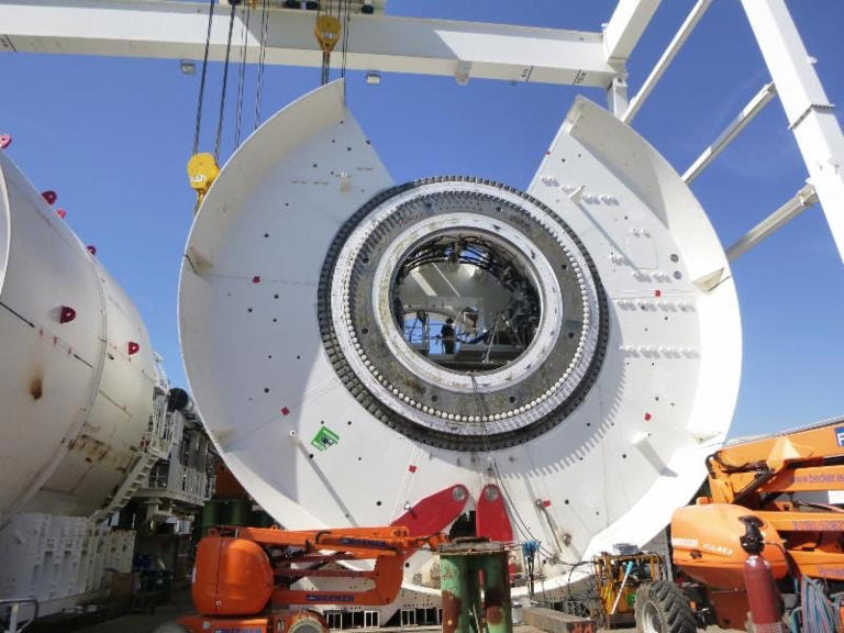 'Chessie' makes big breakthrough in Chesapeake Bay Bridge-Tunnel ...