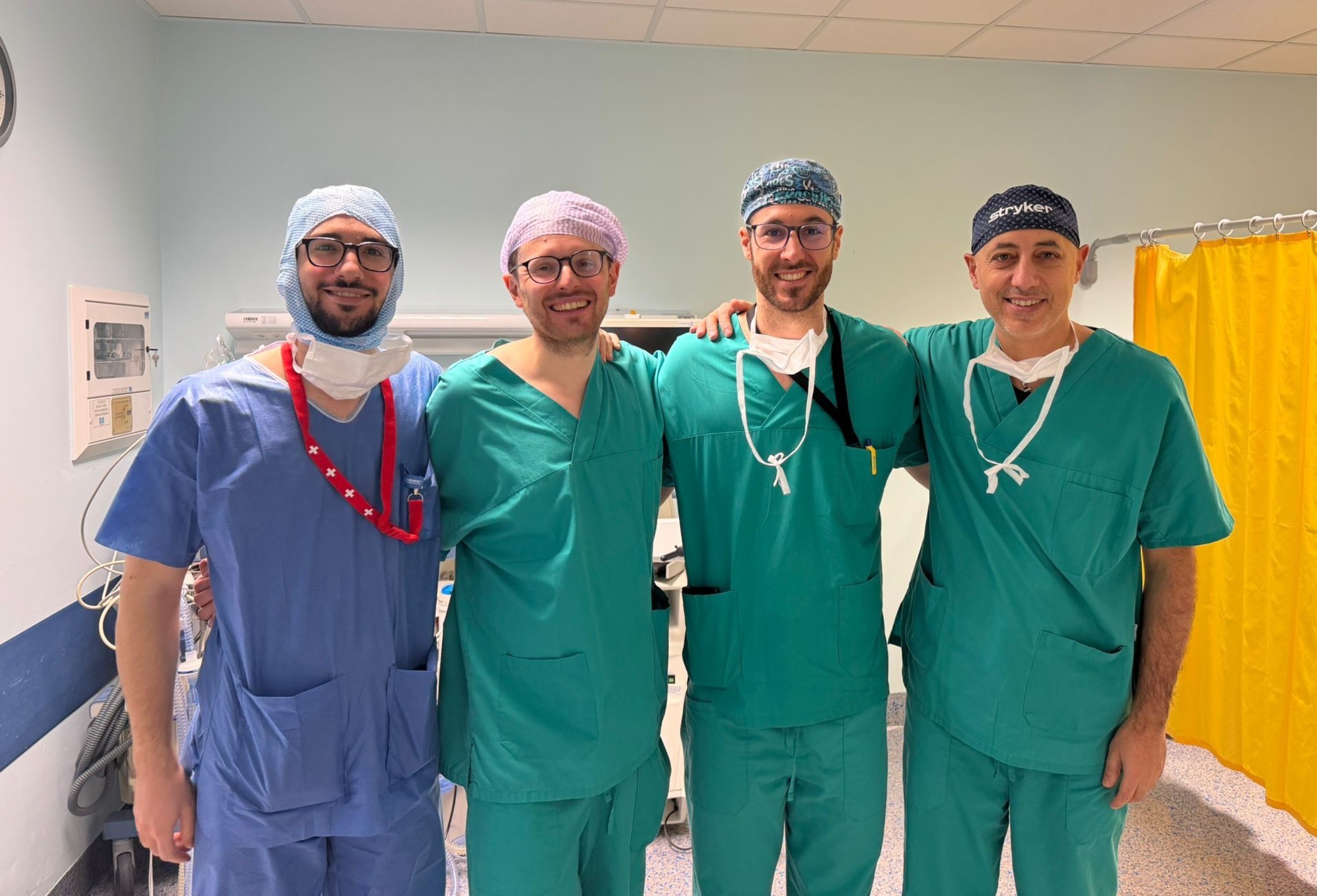 Intervento alla caviglia per sostituire l'astralago con protesi