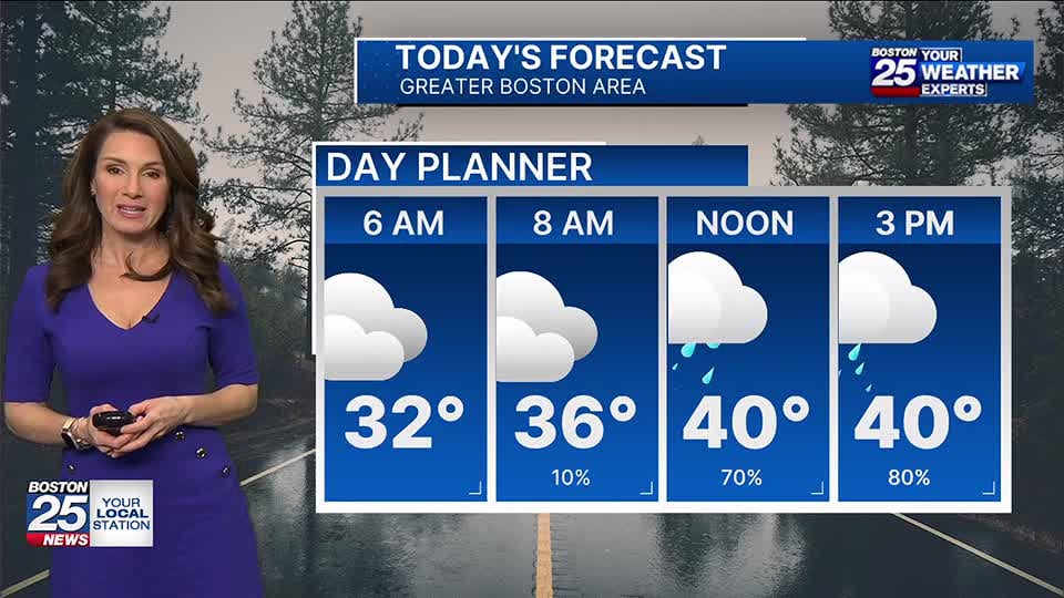 Boston 25 Morning Forecast