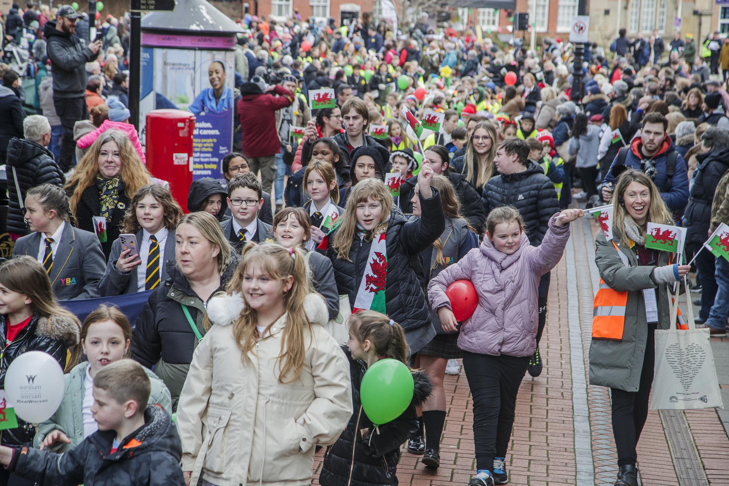 Wrexham's St David's Day parade and celebrations for 2025