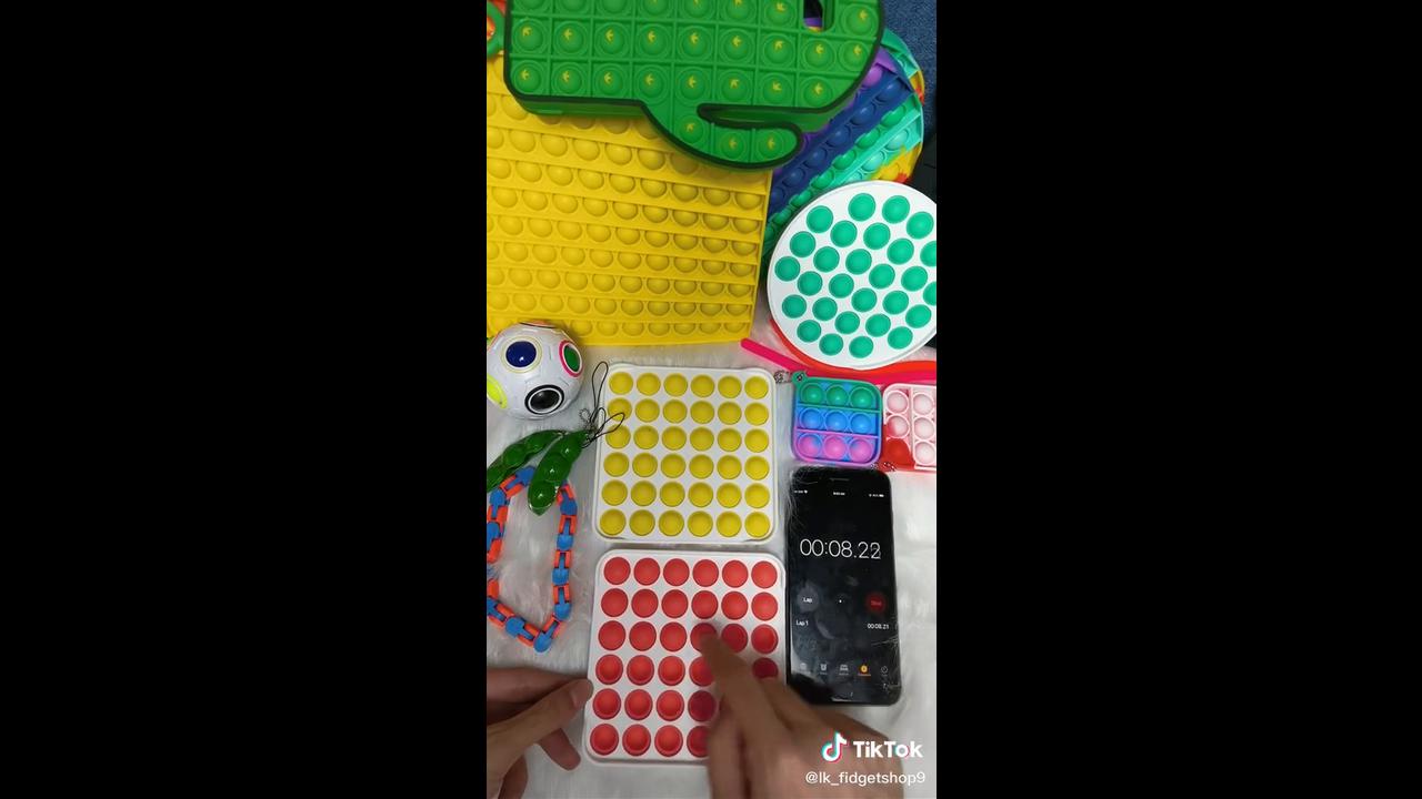 Popping Pop It One By One