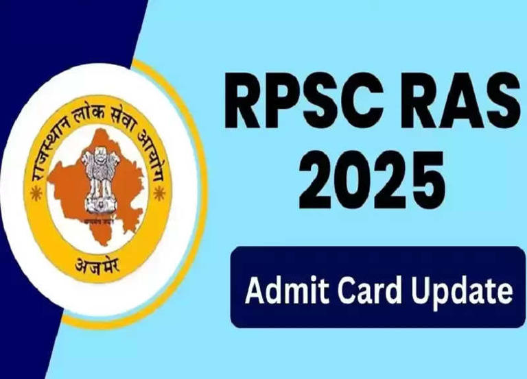 RAS Exam 2025: RPSC released admit cards for the RAS pre exam