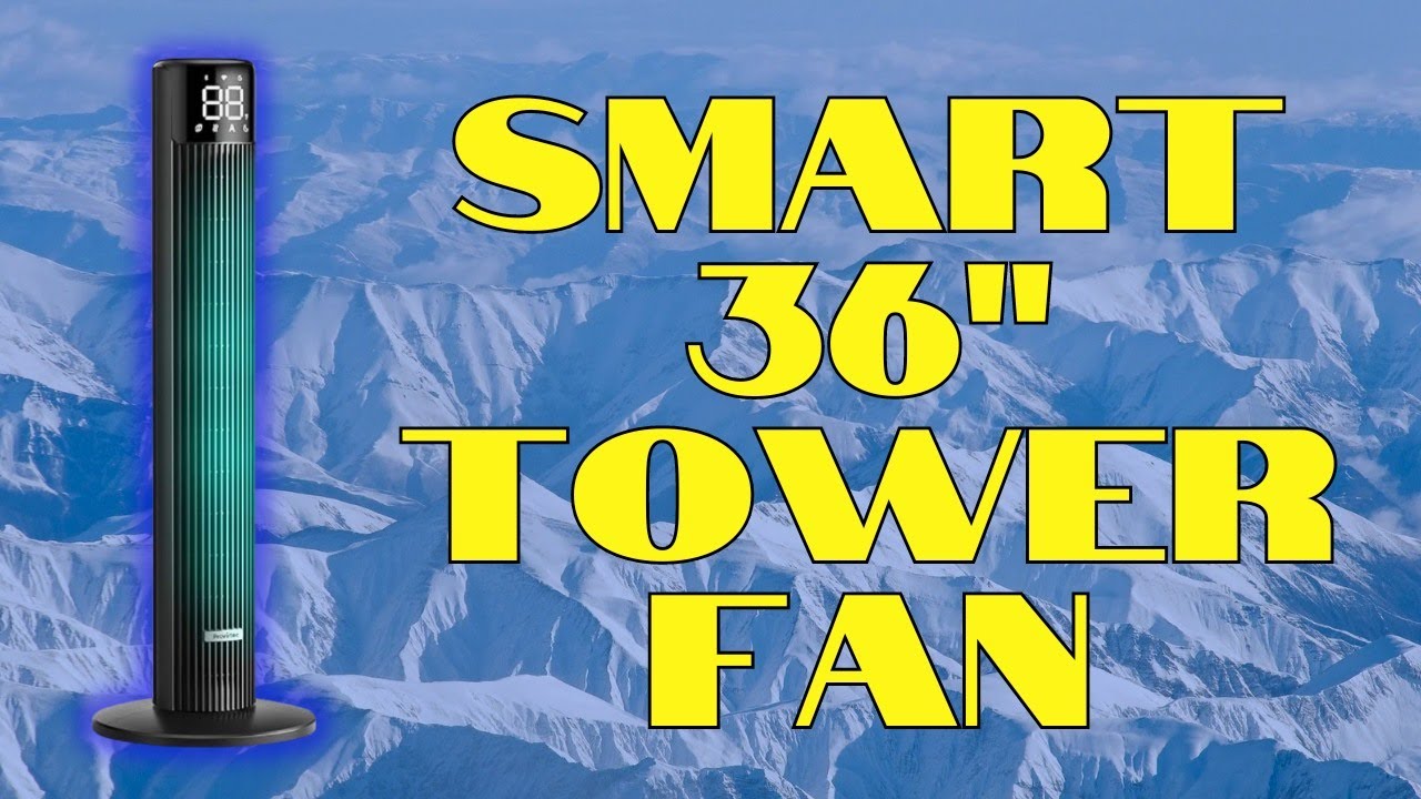 Cool Off Fast with the Provirtec WindMaster Smart Tower Fan - Demo & Review