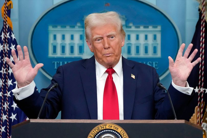 Donald Trump's tone deaf reply as he jokes about 'swimming' when asked ...