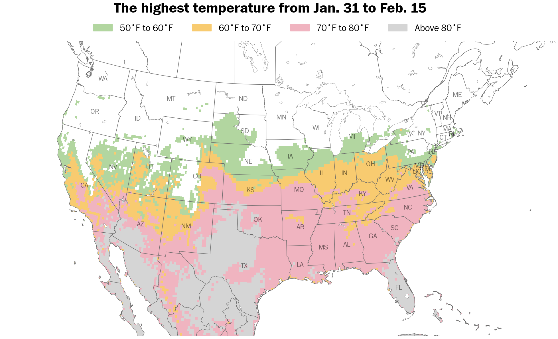 It’s about to feel like spring for millions in the U.S. Find out where ...