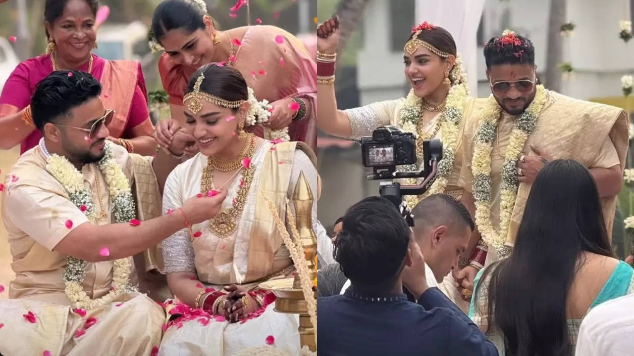 Rapper Raftaar and Manraj Jawanda's stylish South Indian wedding pictures