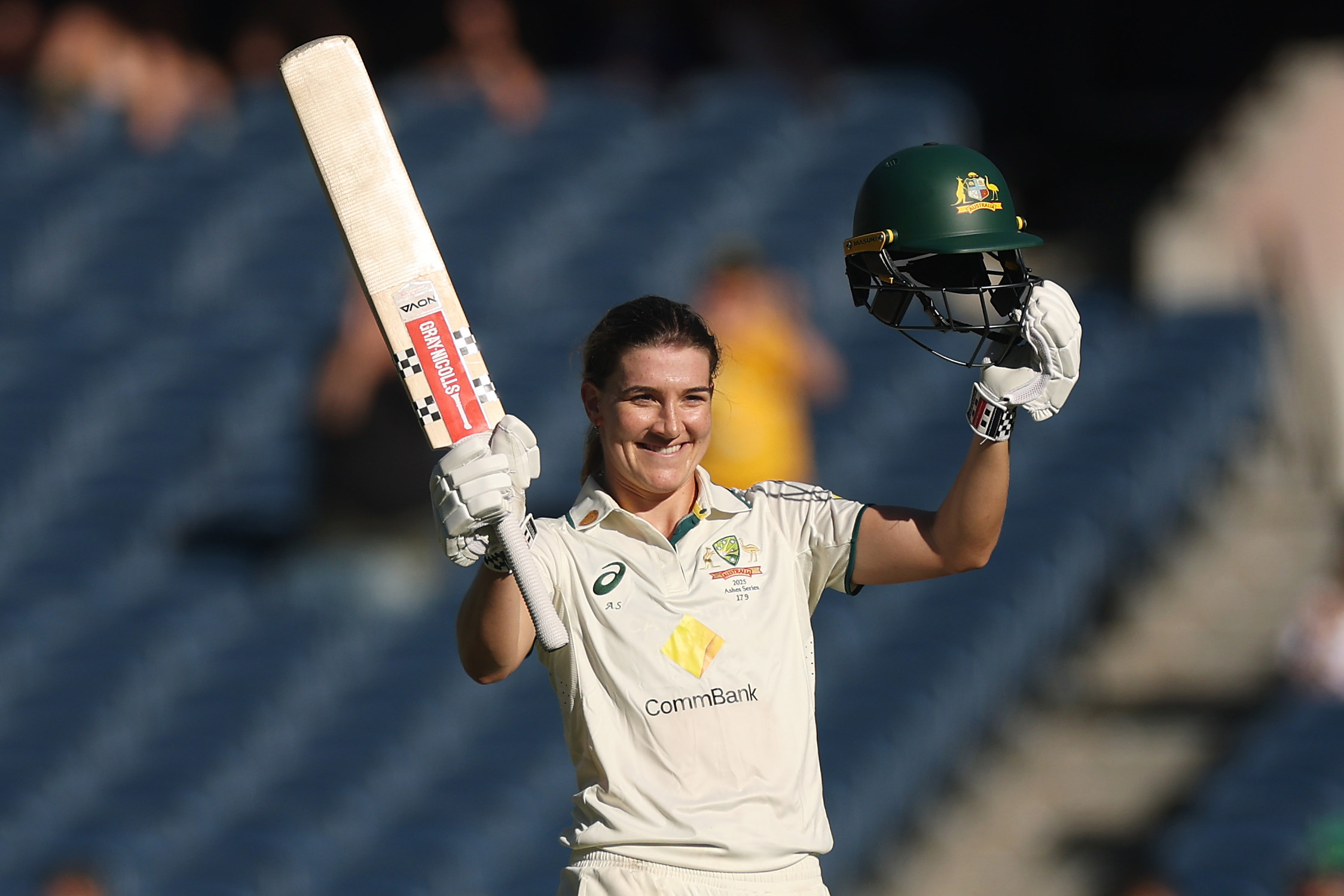 Sutherland crowned Belinda Clark Medallist after Ashes feat