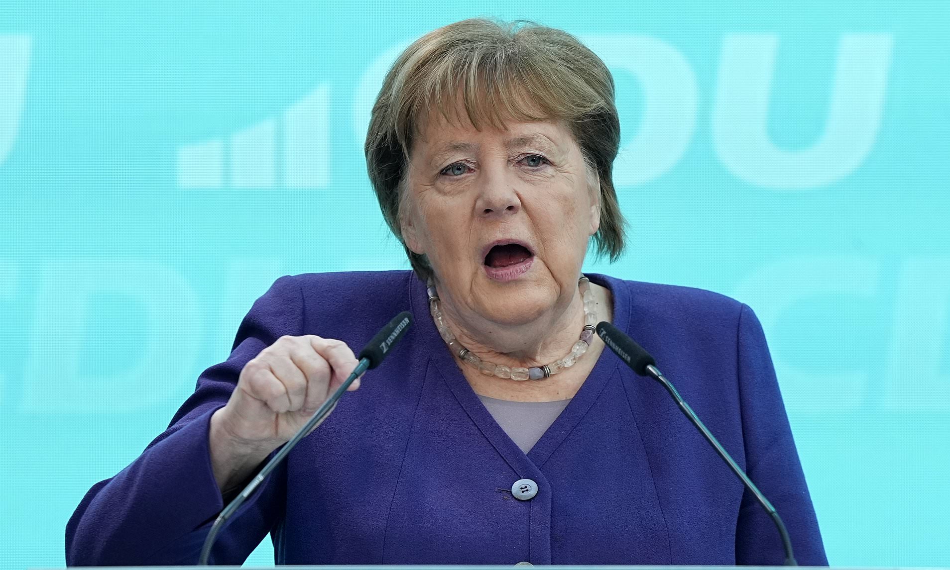 Angela Merkel's fury as her own party teams up with 'far-right' AfD