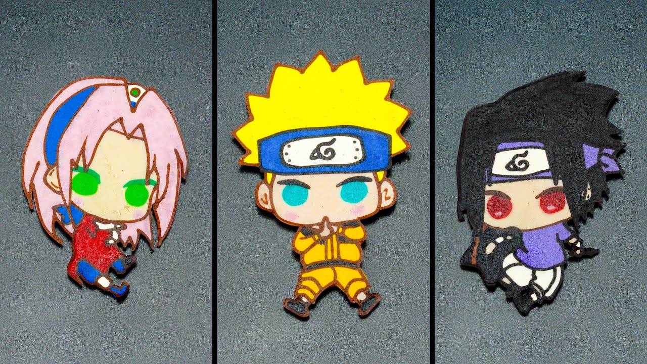 Making Naruto 🥞 Ninja-Inspired Creative Designs - Pancake Art
