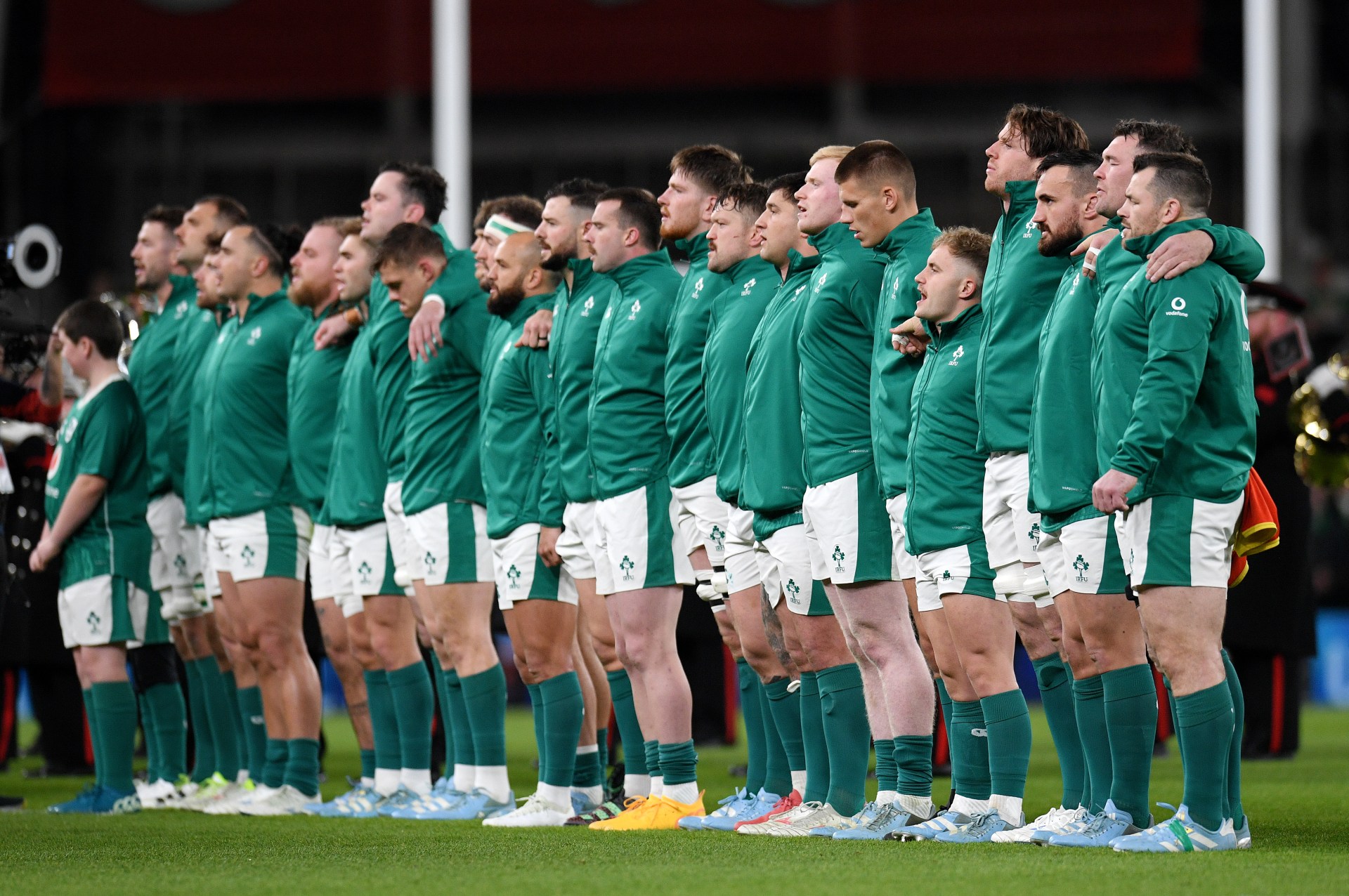 Why do Ireland have two national anthems in rugby?
