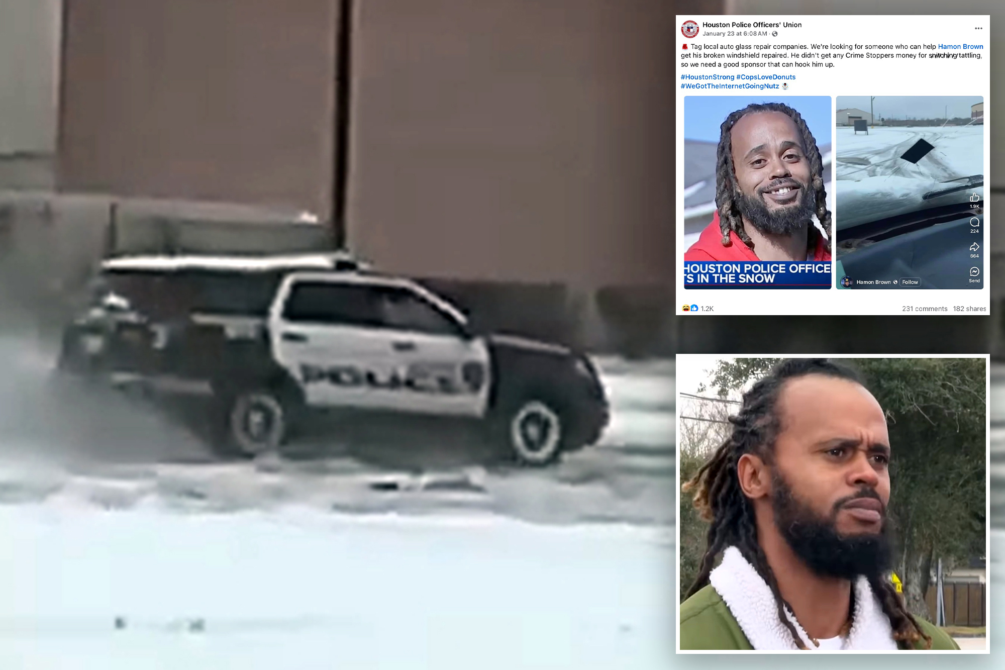 Texas police union calls out ‘snitch’ who filmed officers doing donuts ...