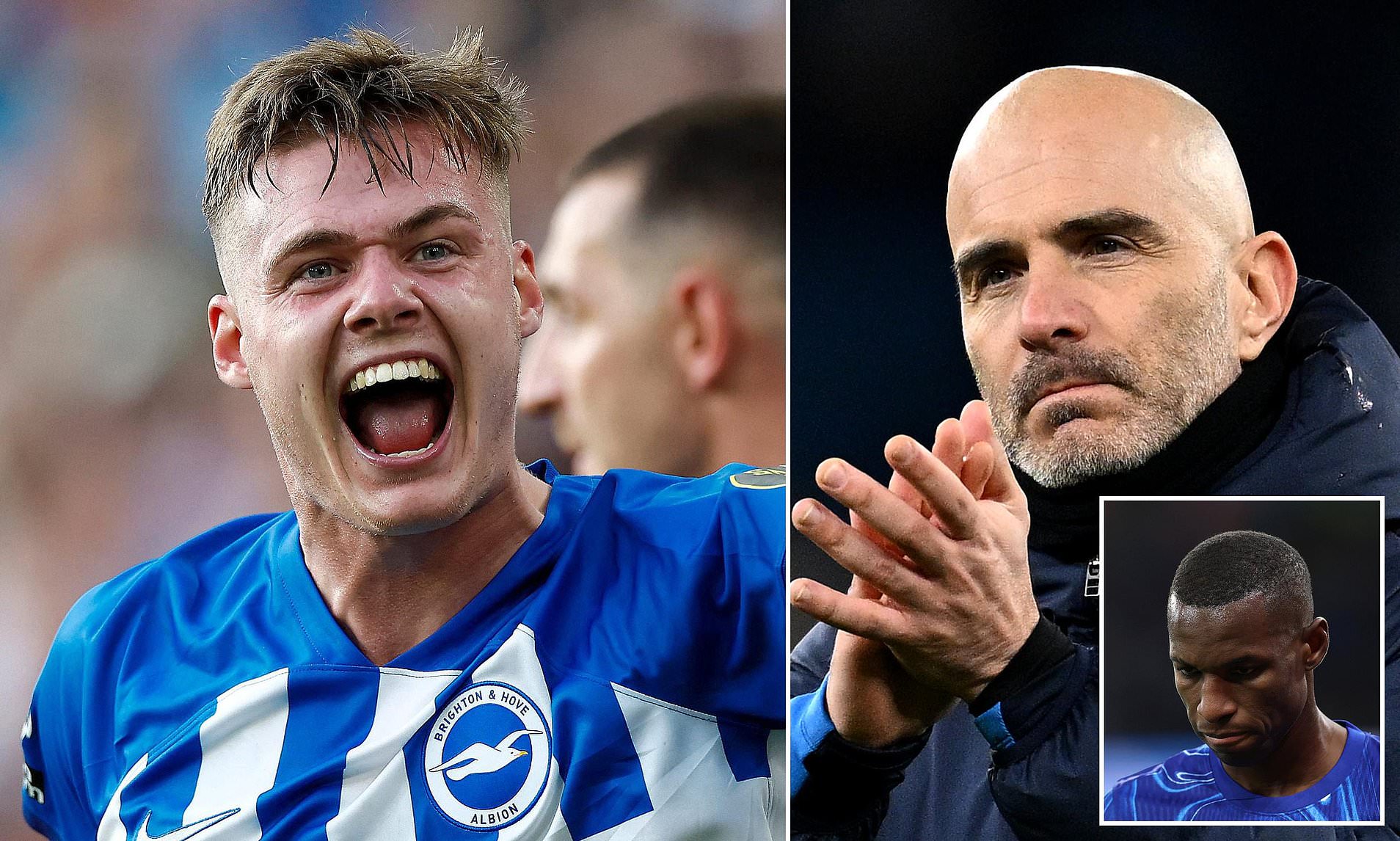 Chelsea join race for Brighton star Evan Ferguson - as FIVE Premier ...