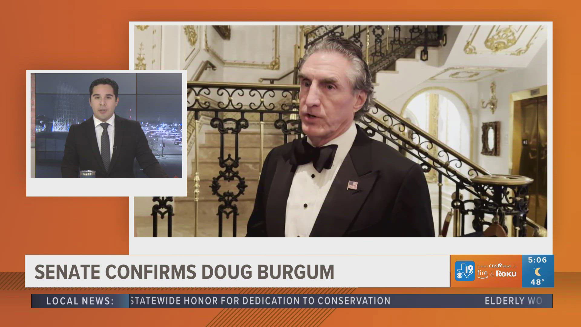 U.S. Senate confirms Doug Burgum for Sec. of Interior U.S. Senate confirms Doug Burgum for Sec. of Interior