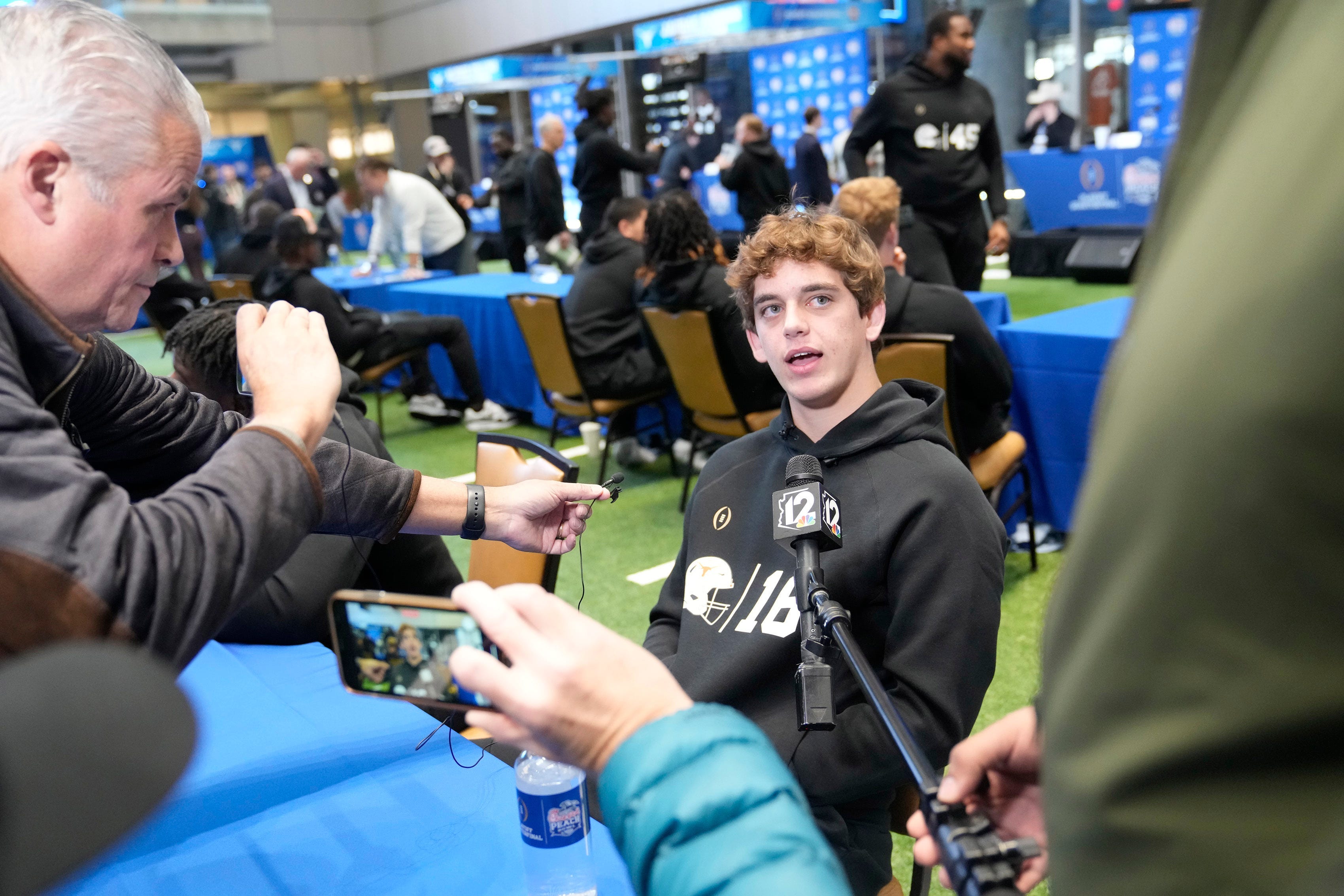 Texas QB Arch Manning answers questions he's never been asked before