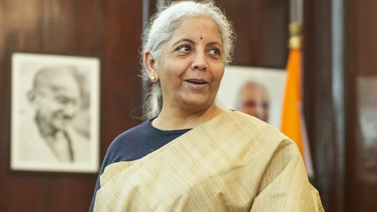 IN PHOTOS Nirmala Sitharaman gives final touches to Budget 2025