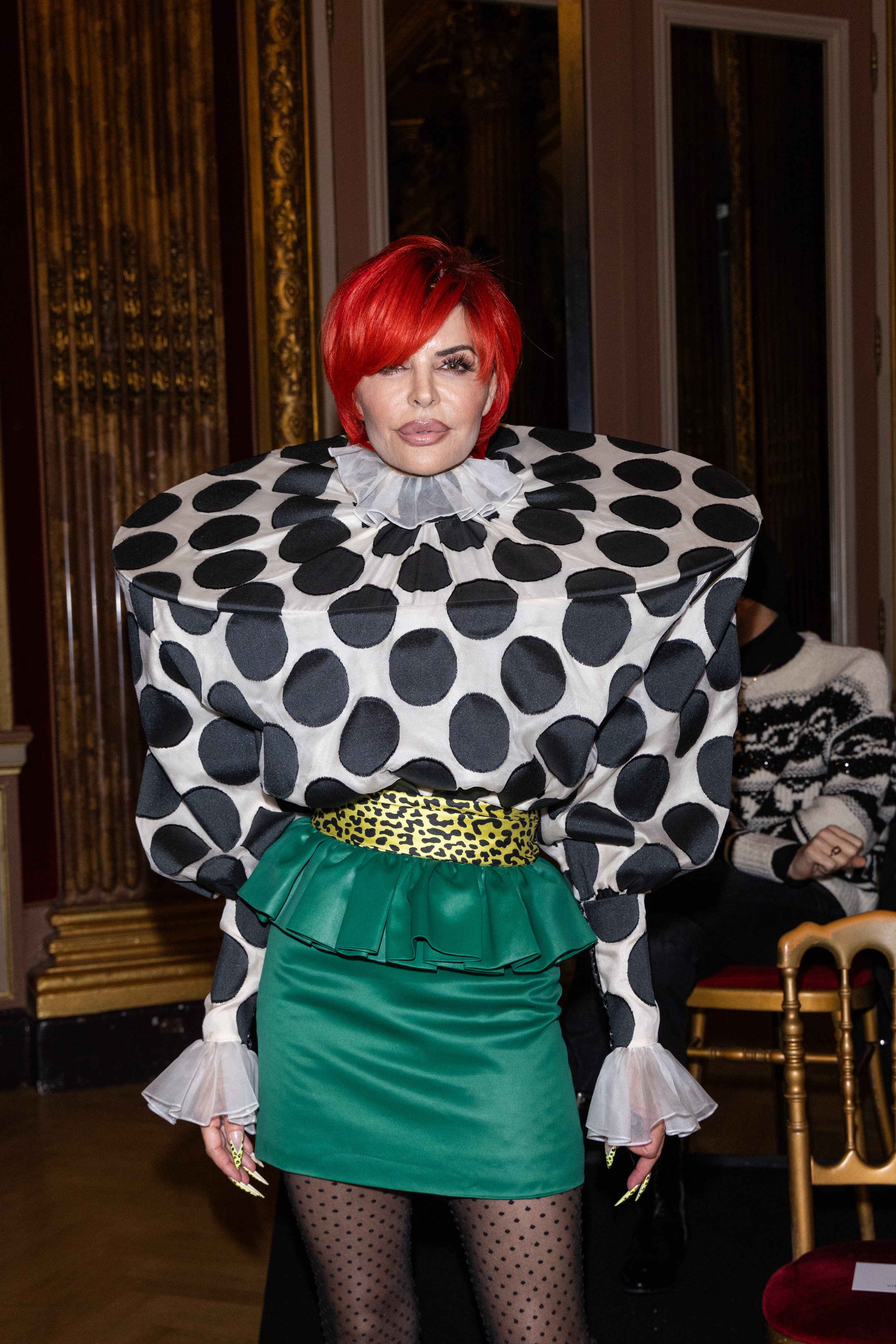 Lisa Rinna's Wigs Were the Real Star of Paris Couture Week